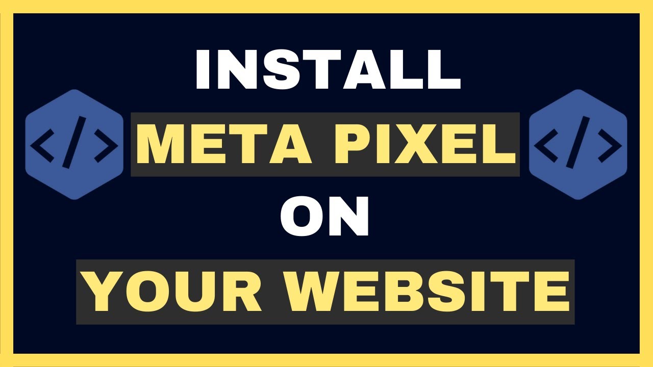 How to install Facebook Meta pixel on website in 2023 | Install ...